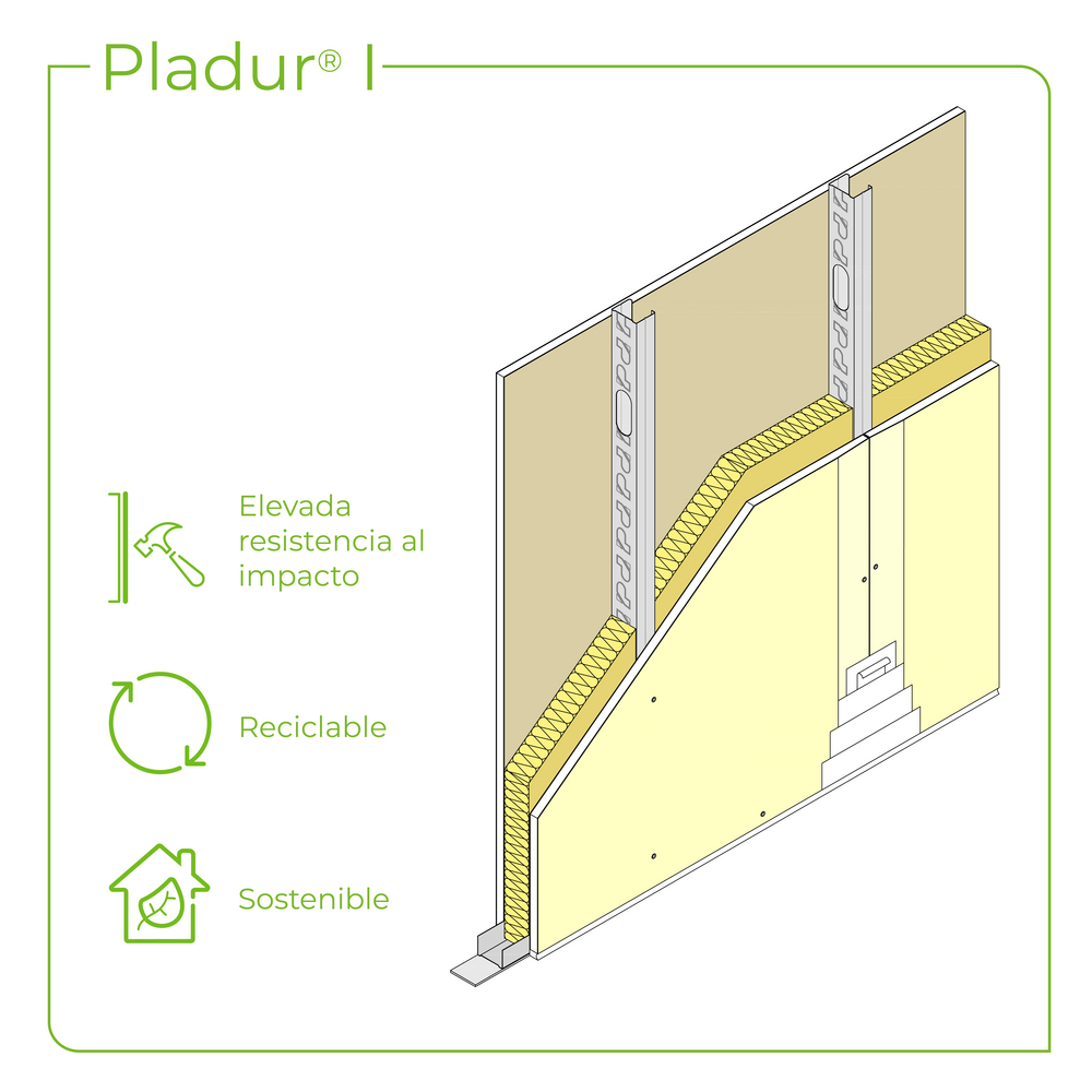 Single frame - Single layer - Pladur